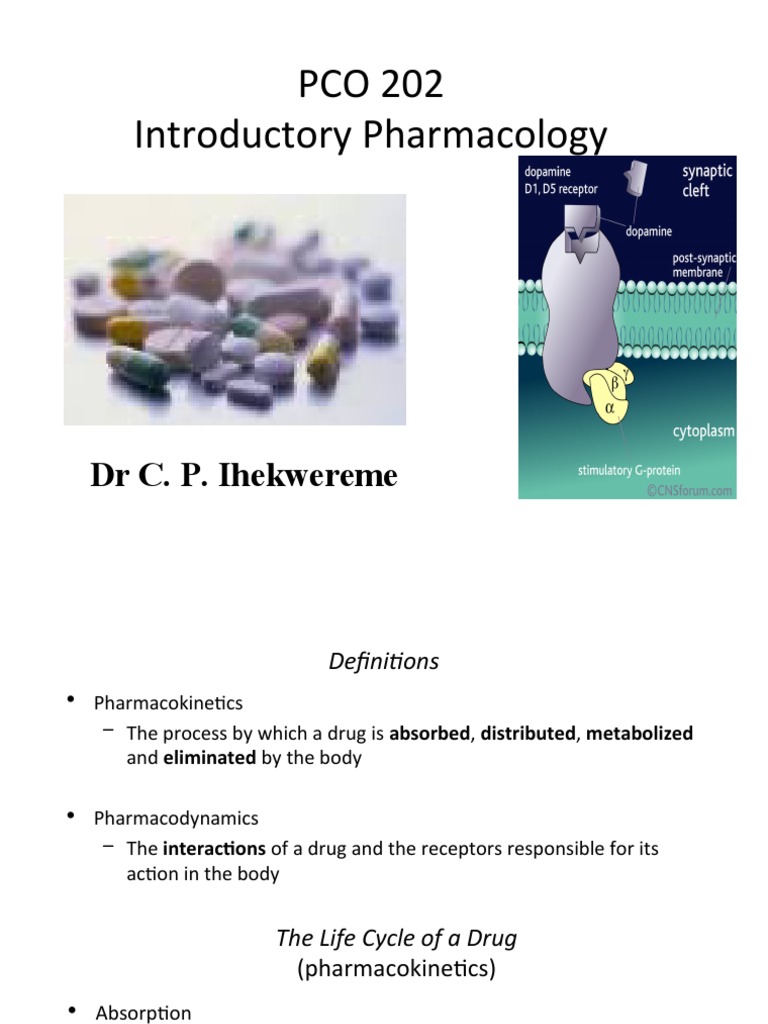 PCO 202 Pharmacology - Basics-2 | PDF | Receptor Antagonist | Agonist