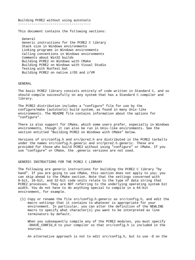 Non Autotools Build Pdf Library Computing Computing