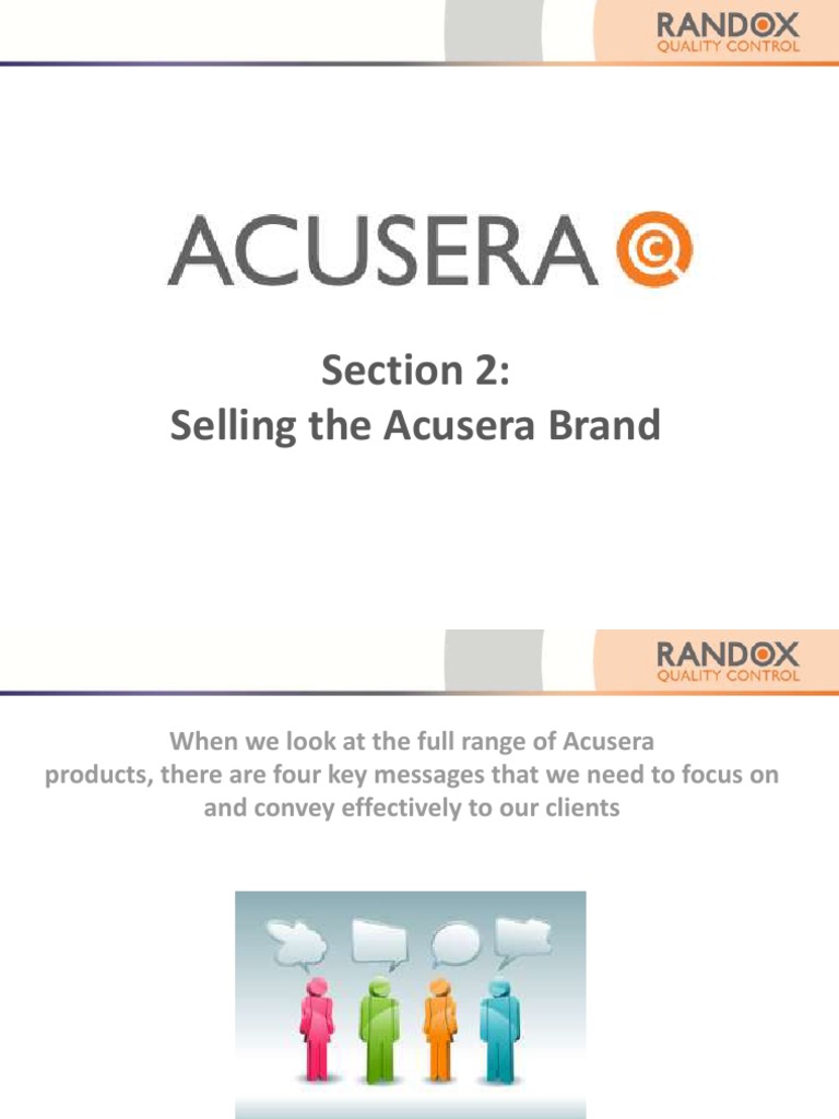 Acusera Products RIT 2.10 (Online) Revision D Part 2 - Selling The Acusera Brand | PDF | Freeze ...