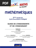Maxi Maths 3eme | PDF