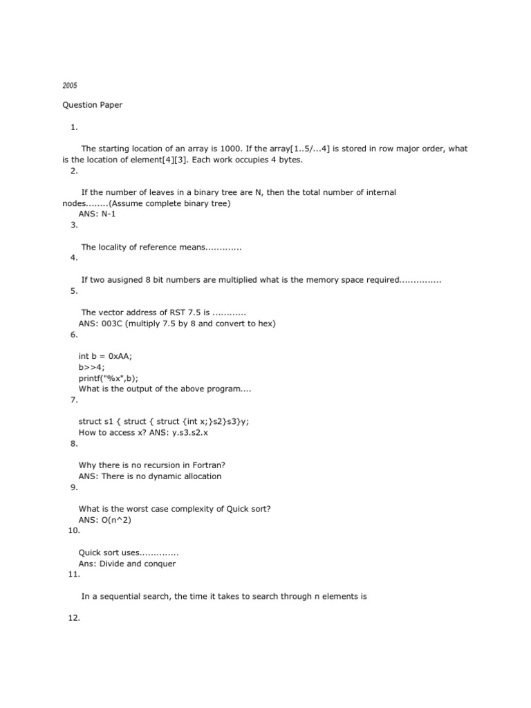 Unreadable Document Placeholder | PDF | Array Data Structure | Computer Architecture
