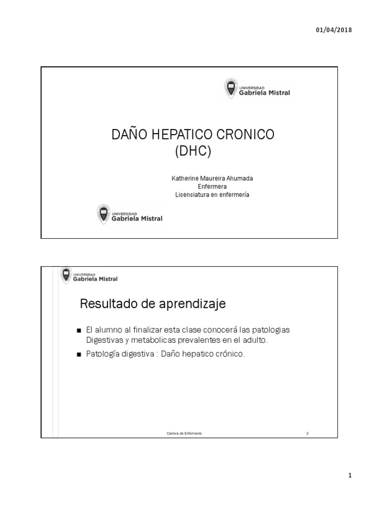 DHC Alumnos | PDF | Hígado | Cirrosis