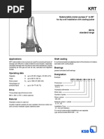 KSB Pump Multitec Spec | PDF | Pump | Chemical Engineering