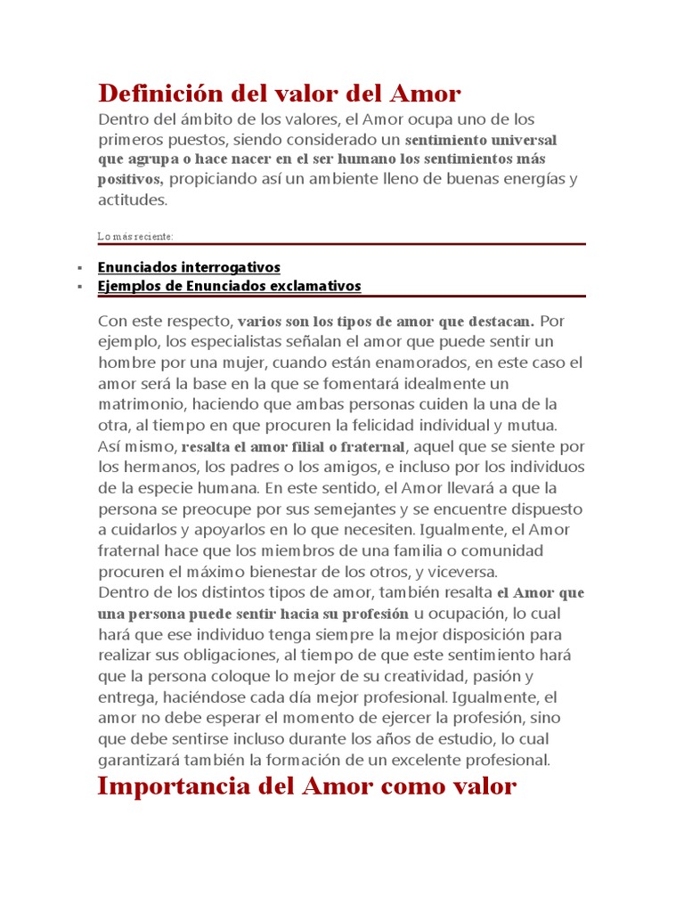 Triptico | PDF | Amor | Tolerancia