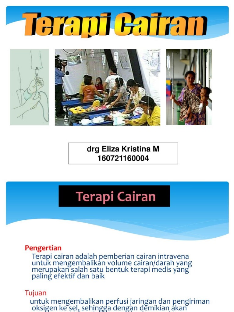 Terapi Cairan | PDF