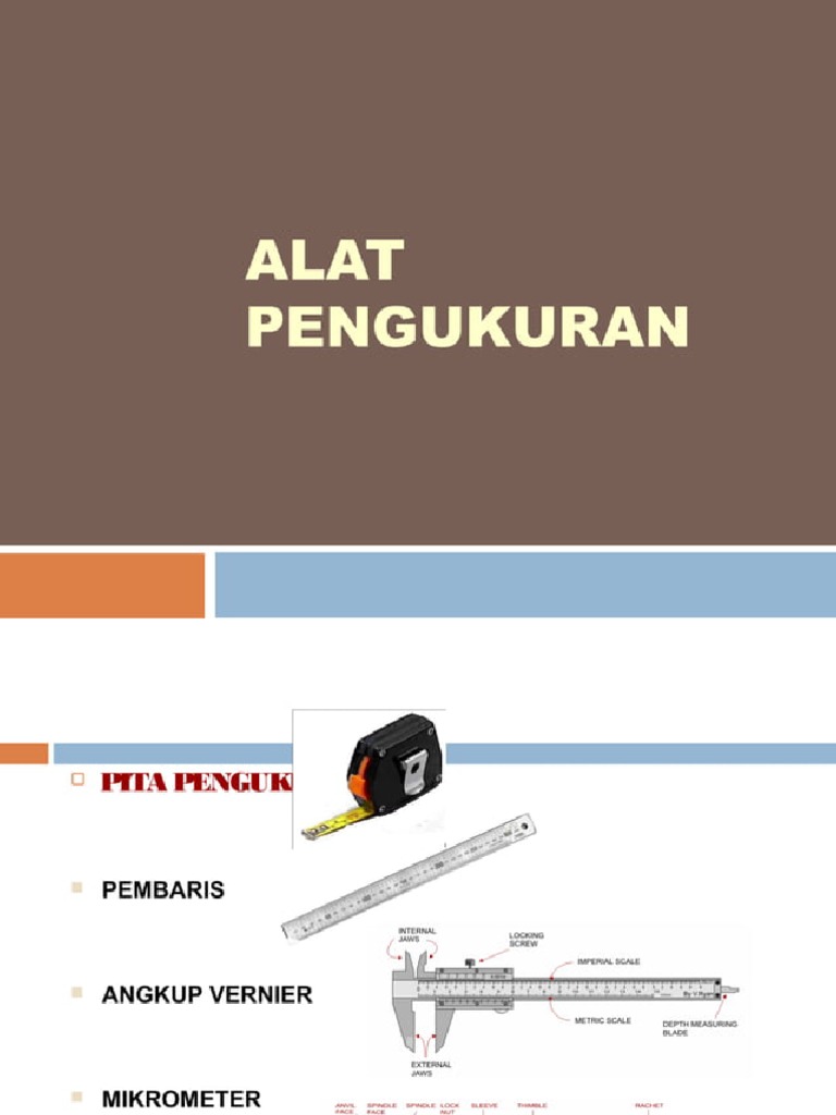 Alat-Alat Pengukuran | PDF