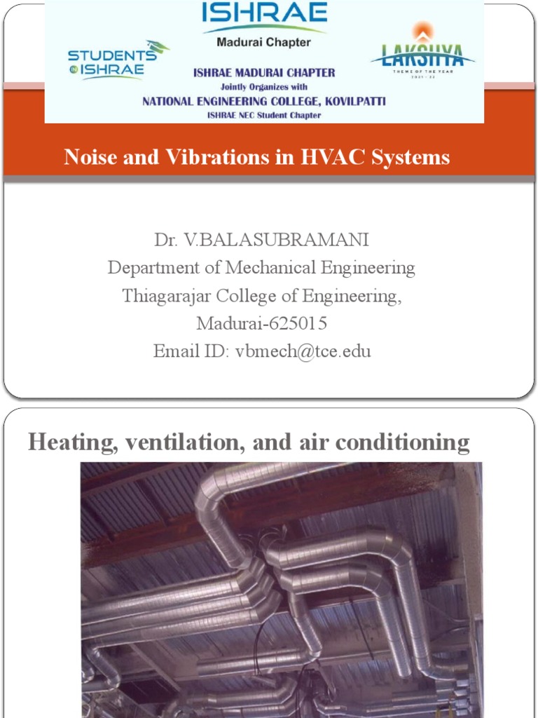 HVAC Vibration Control Techniques | PDF | Duct (Flow) | Oscillation