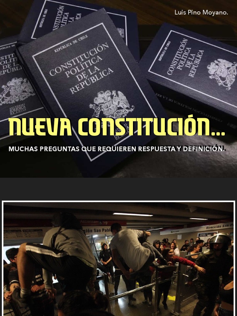 Nueva Constitución Pdf Constitución Democracia