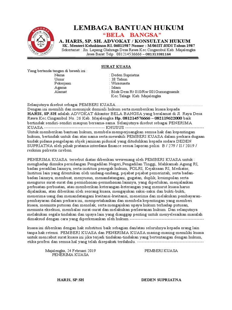 Lembaga Bantuan Hukum | PDF