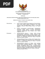 Perbup 2025 - Pedoman Penyusunan APB Desa 2026 | PDF