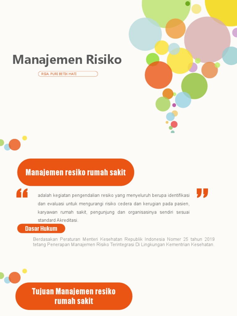 Manrisk PPT 2022 | PDF