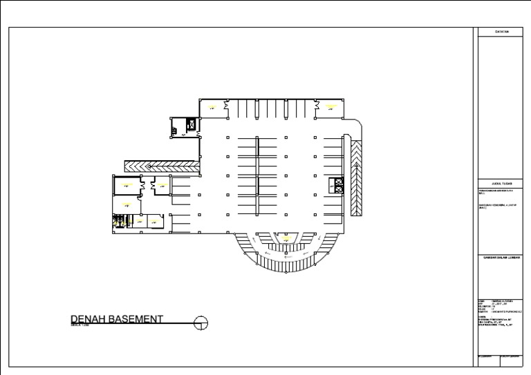Denah Basement Mall 4 Lantai | PDF