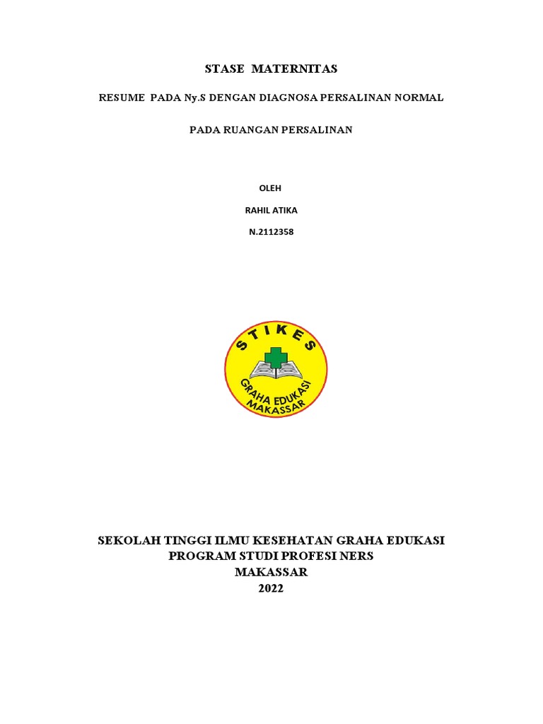 Rahil Atika (Dep. Maternitas) | PDF