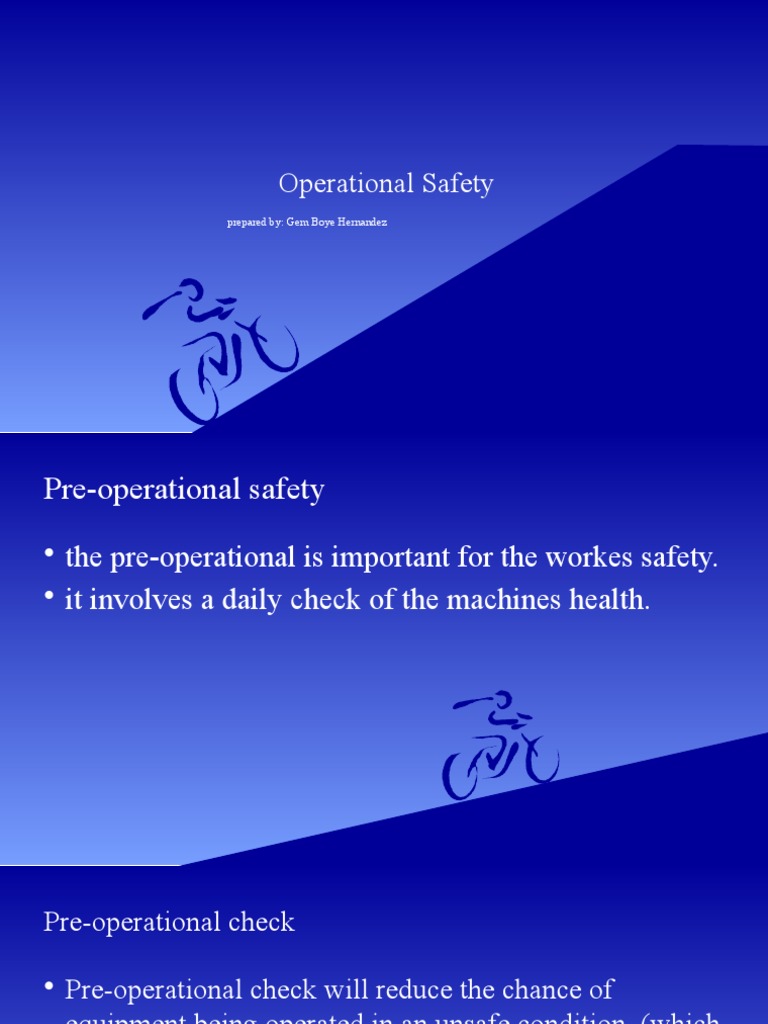 Operational Safety | PDF