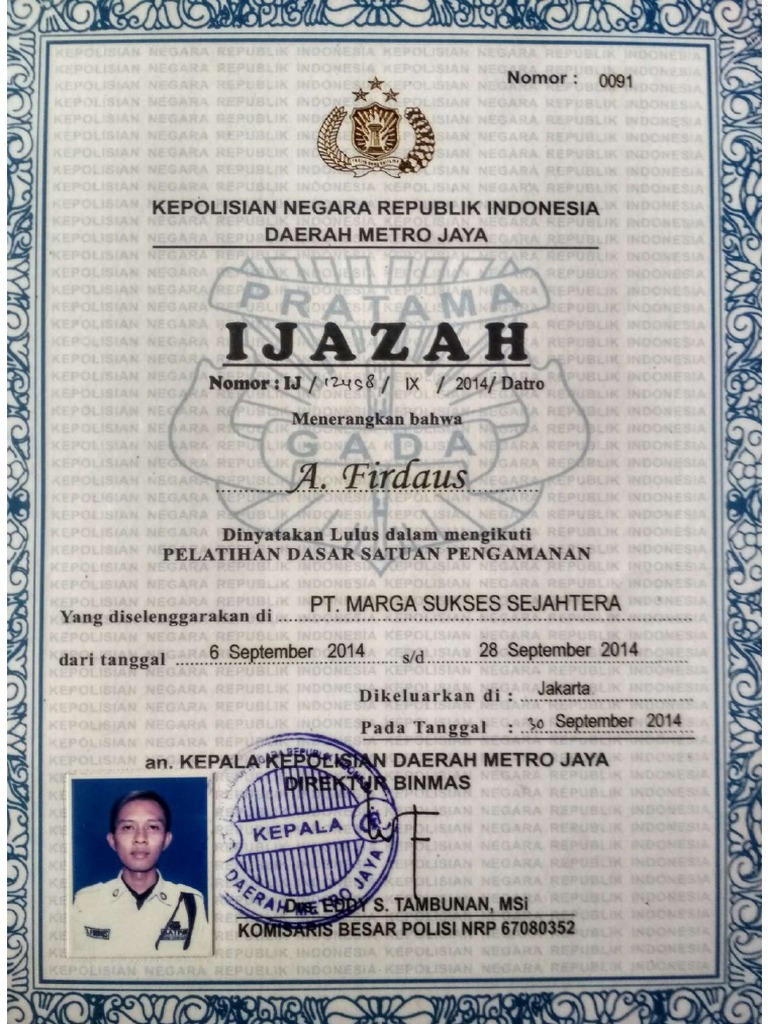 Ijazah Security | PDF