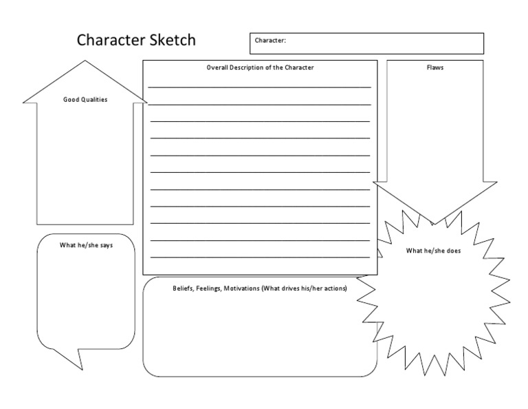 Character Worksheet | PDF