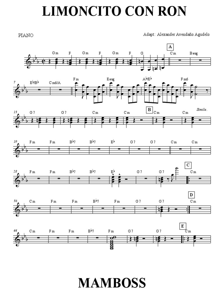 Limoncito Con Ron | PDF