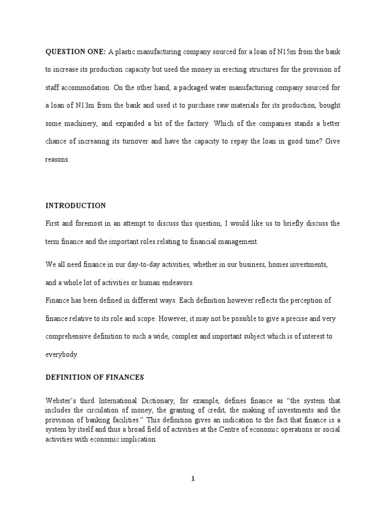 No. 1 Answer | PDF | Preferred Stock | Stocks