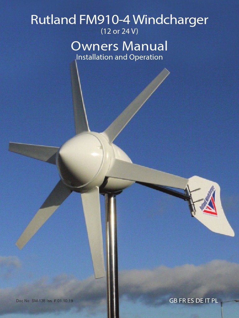 FM910 4 Manual F SM 138F | PDF | Electrical Connector | Electric Generator