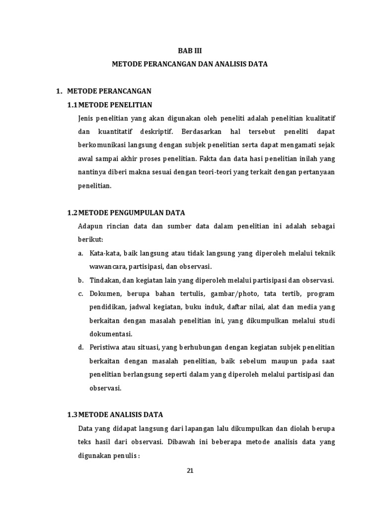 A14.2016.02467 - Zefanya Theresia Siregar - Laporan Bab 3 Dan Bab 4 | PDF