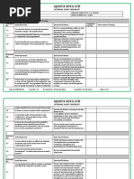 Audit Checklist For The Engineering and Maintenance | PDF | Calibration ...