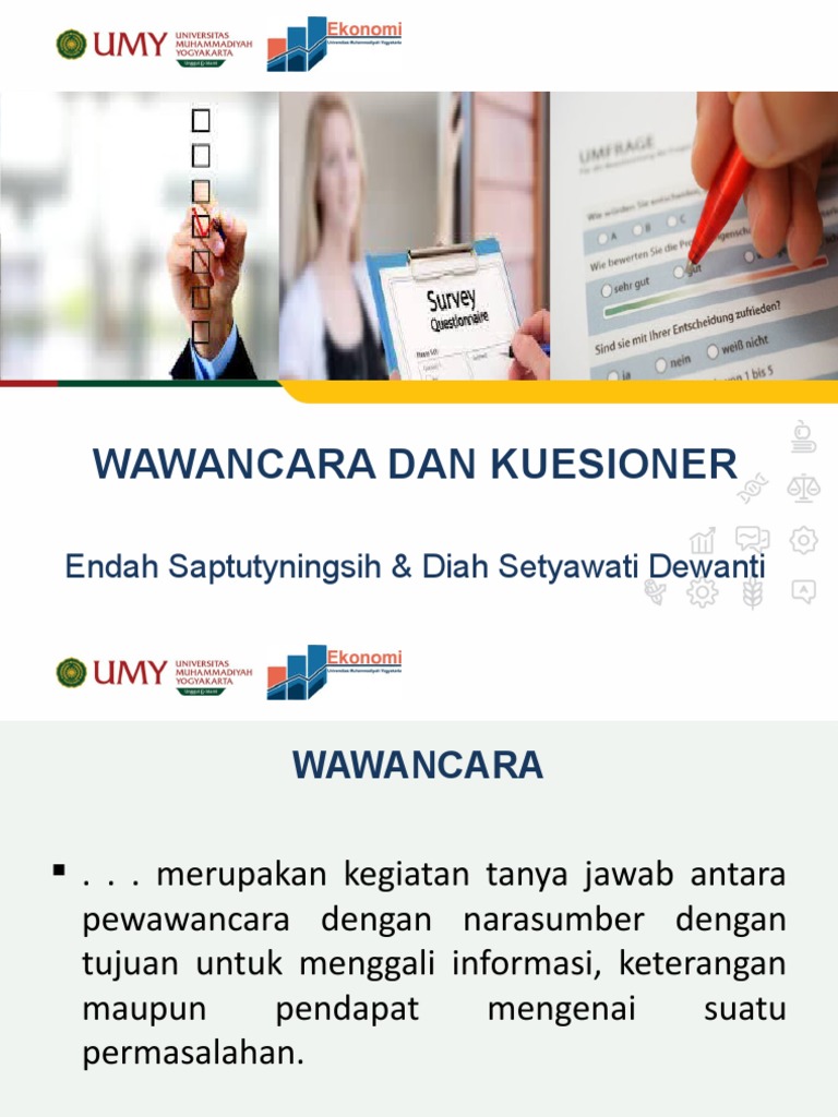 Wawancara Dan Kuesioner - ES2 | PDF