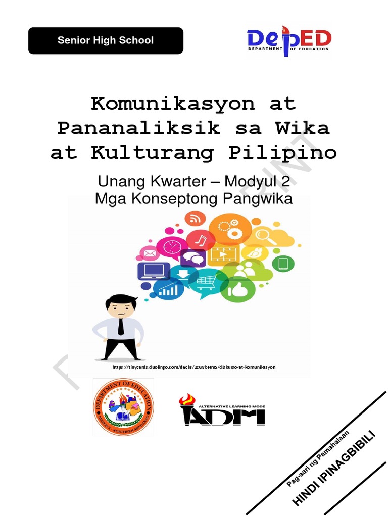 Komunikasyonatpananaliksik g11 q1 Mod2 v5 | PDF