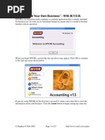 MYOB General Journal Entry Guide | PDF | Debits And Credits | Cheque