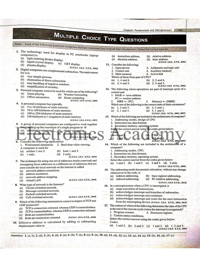 JB Gupta Computer Fundamental & Microprocessor | PDF