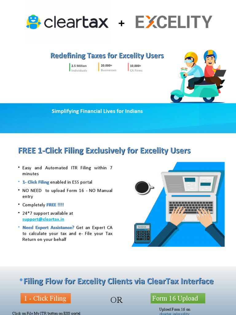 Excelity's Tax Filing Made Easy | PDF