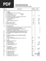 Tabel Rasio Beton | PDF