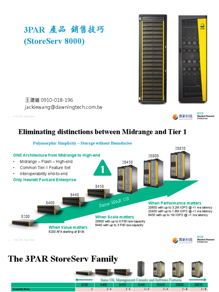 3PAR 銷售技巧 8200 Training - Dawning | PDF | Solid State Drive | Hard Disk ...