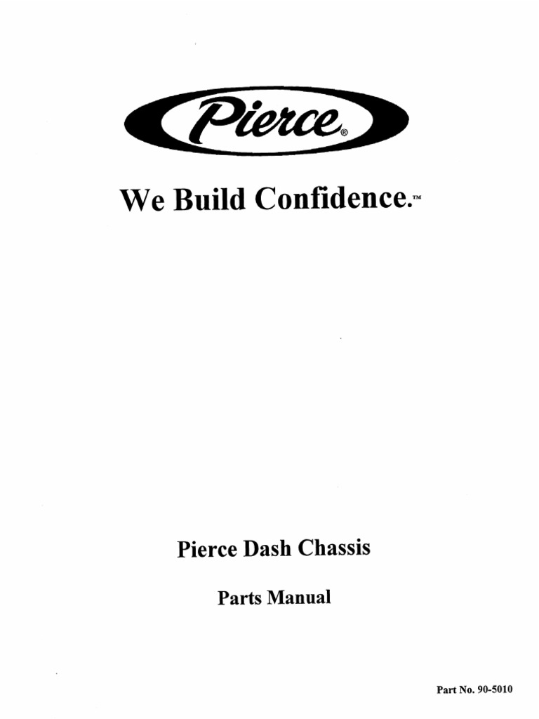 Pierce Dash Chassis-Parts Manual | PDF