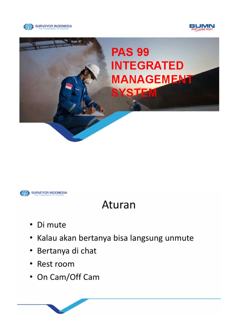 Materi PAS 99 Training | PDF