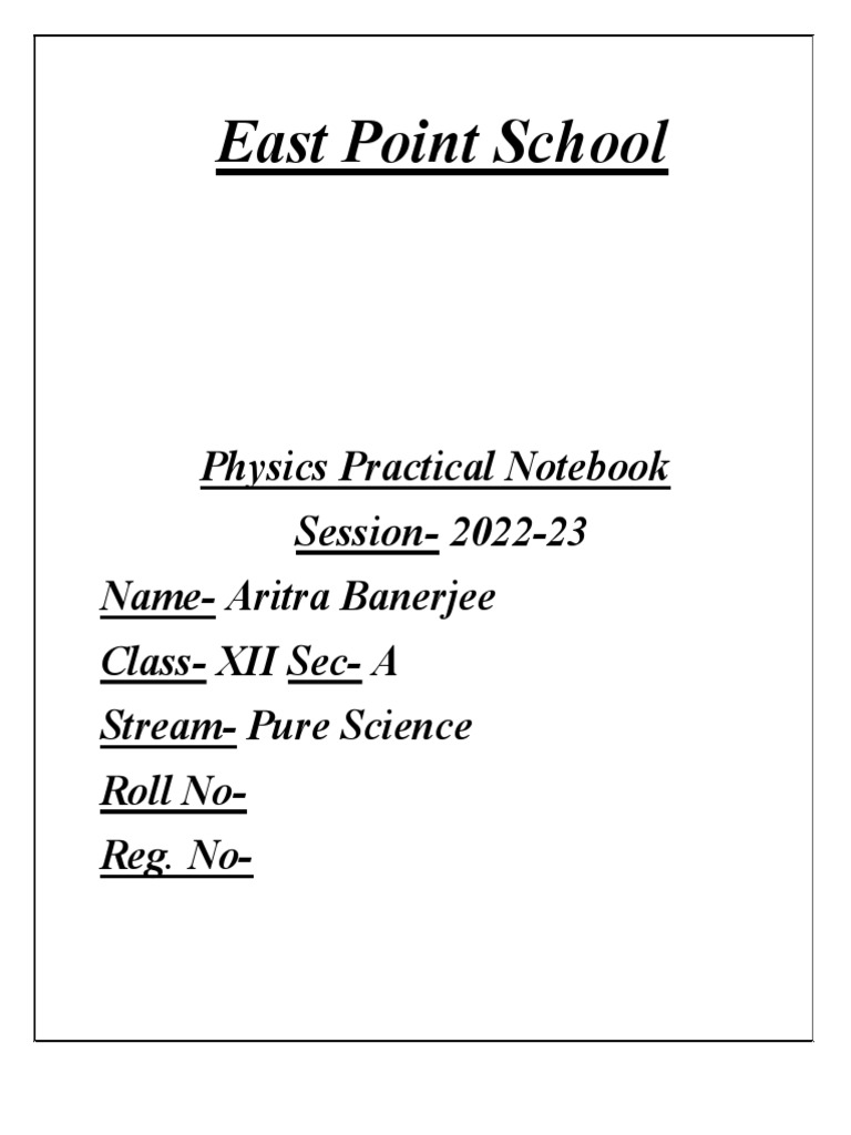 Phy Practical Ab | PDF