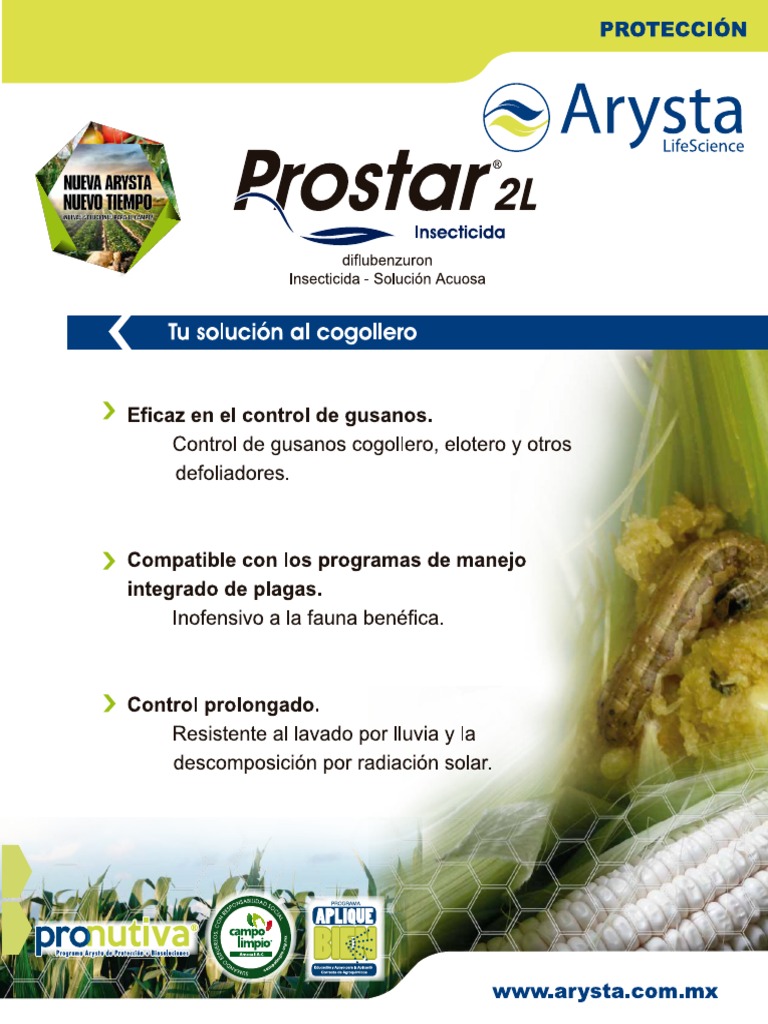 Folleto Prostar 2L Arysta (México) | PDF
