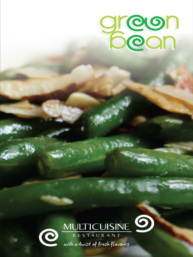 Green Bean MENU | PDF