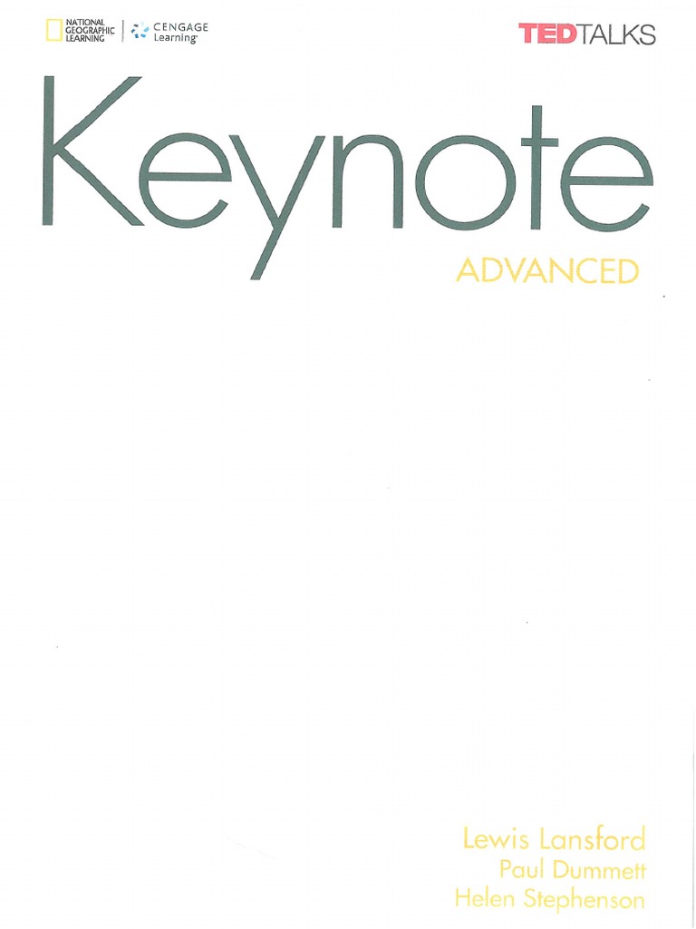 Keynote Advanced Student S Book Pdf