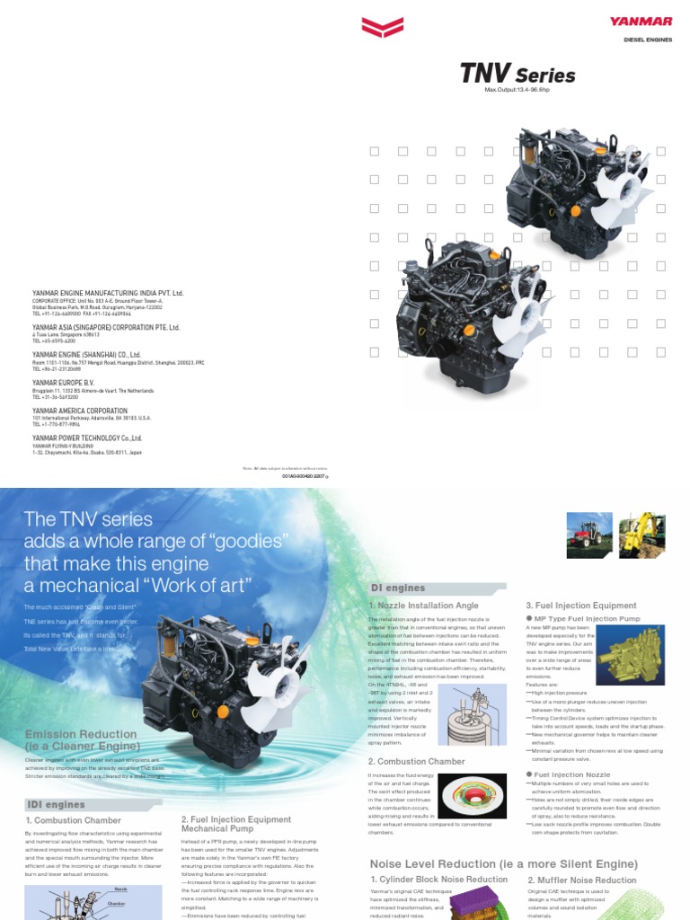 In TNV Series 2207 | PDF | Fuel Injection | Diesel Engine