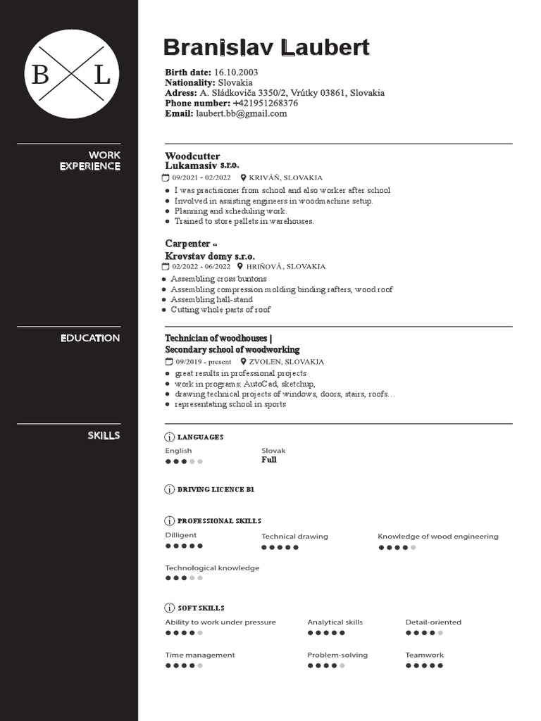 Laubert Curriculum Vitae | PDF