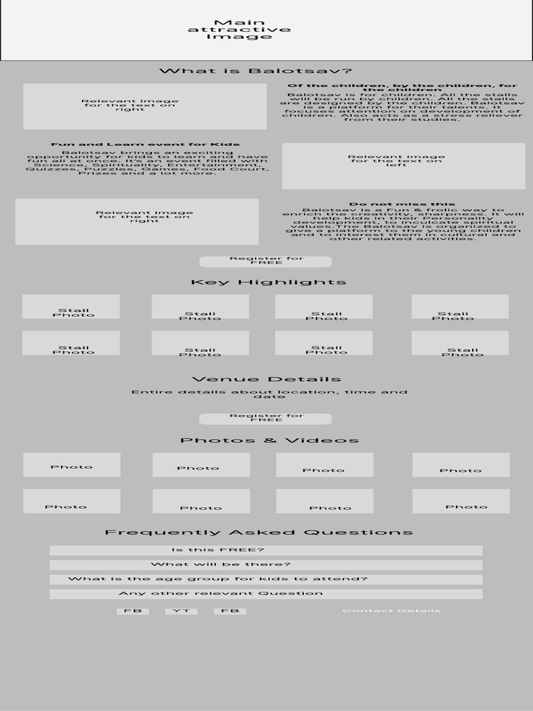 Balotsav Webpage Review1 | PDF