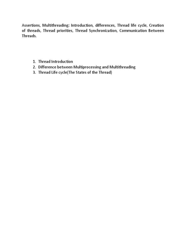 Threads Synchronization Pdf Process Computing Method Computer Programming 4020