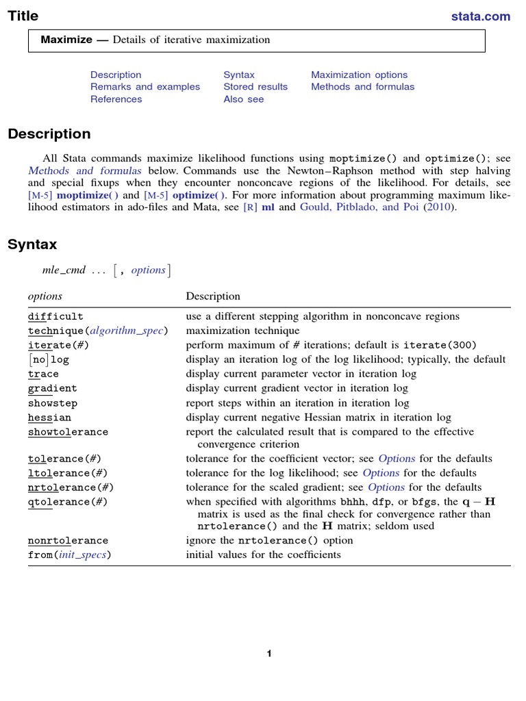 R Maximize | PDF | Mathematical Optimization | Logarithm