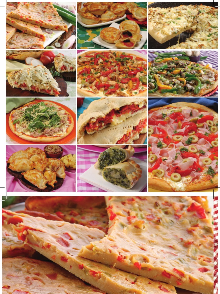 Pizzas | Descargar gratis PDF | Pizza | Queso Mozzarella