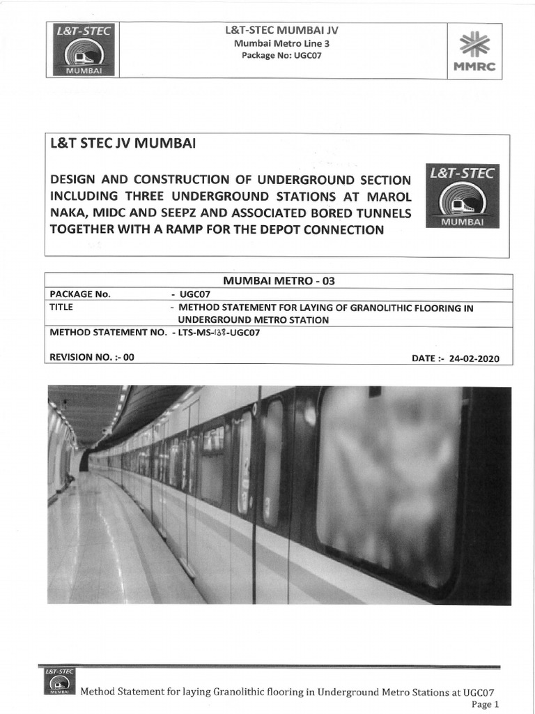 UGC07-GCC-DOC-000977-R00 Granolothic Flooring | PDF