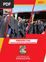 New Updated 2024 2025 Under Graduate Prospectus 1 | PDF | Academic Degree | Bachelor's Degree