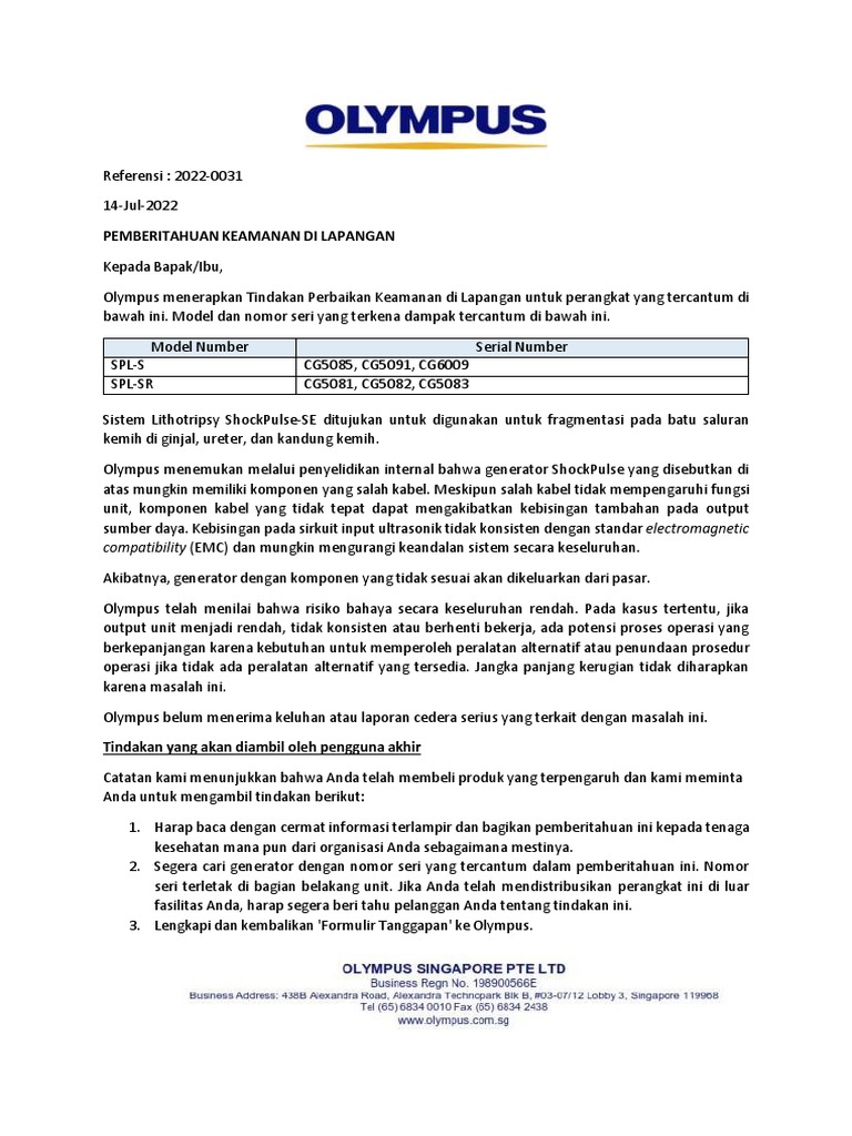 FSCA-2022-003A - FSN Letter - Bahasa | PDF