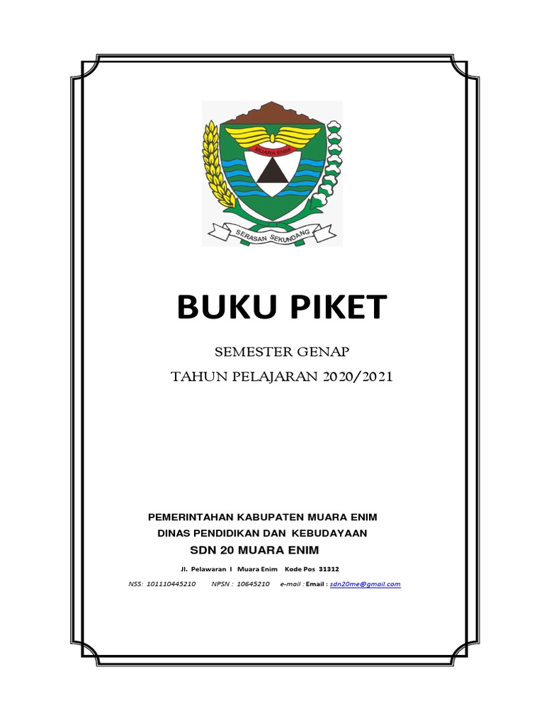 Cover Buku Piket | PDF