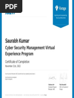 Forage (TCS) Certificate | PDF