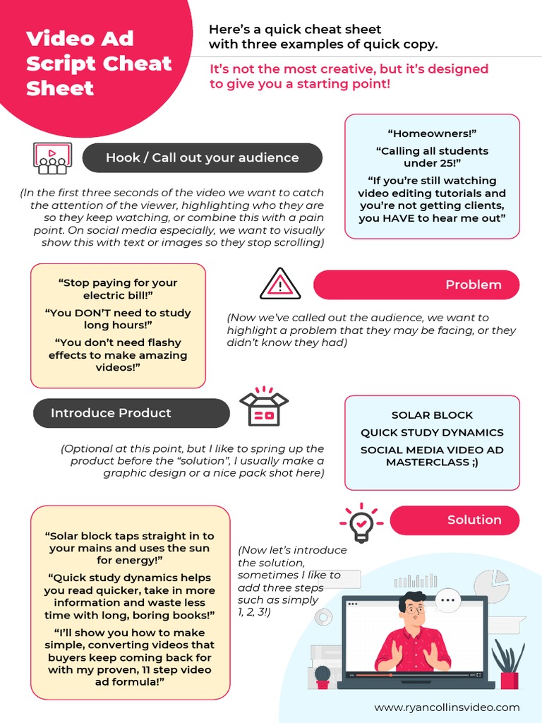 Copywriting Cheat Sheet | PDF Copywriting Cheat Sheet | PDF